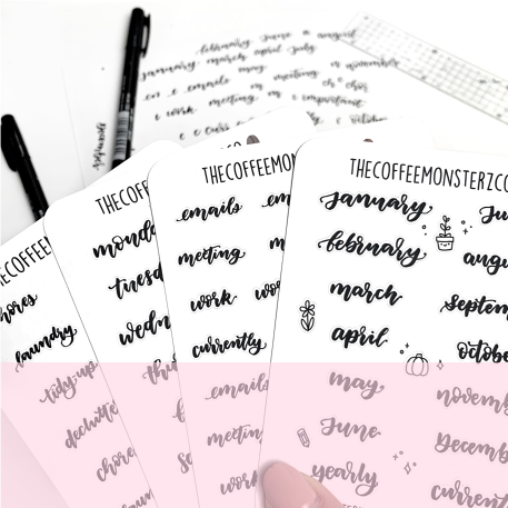 Helen's Lettering – TheCoffeeMonsterzCo